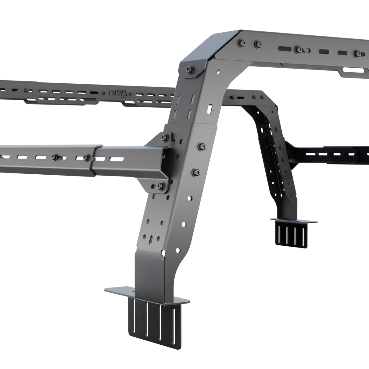 Jeep Gladiator 4CX Series Shiprock Height Adjustable Bed Rack – TUWA PRO®️